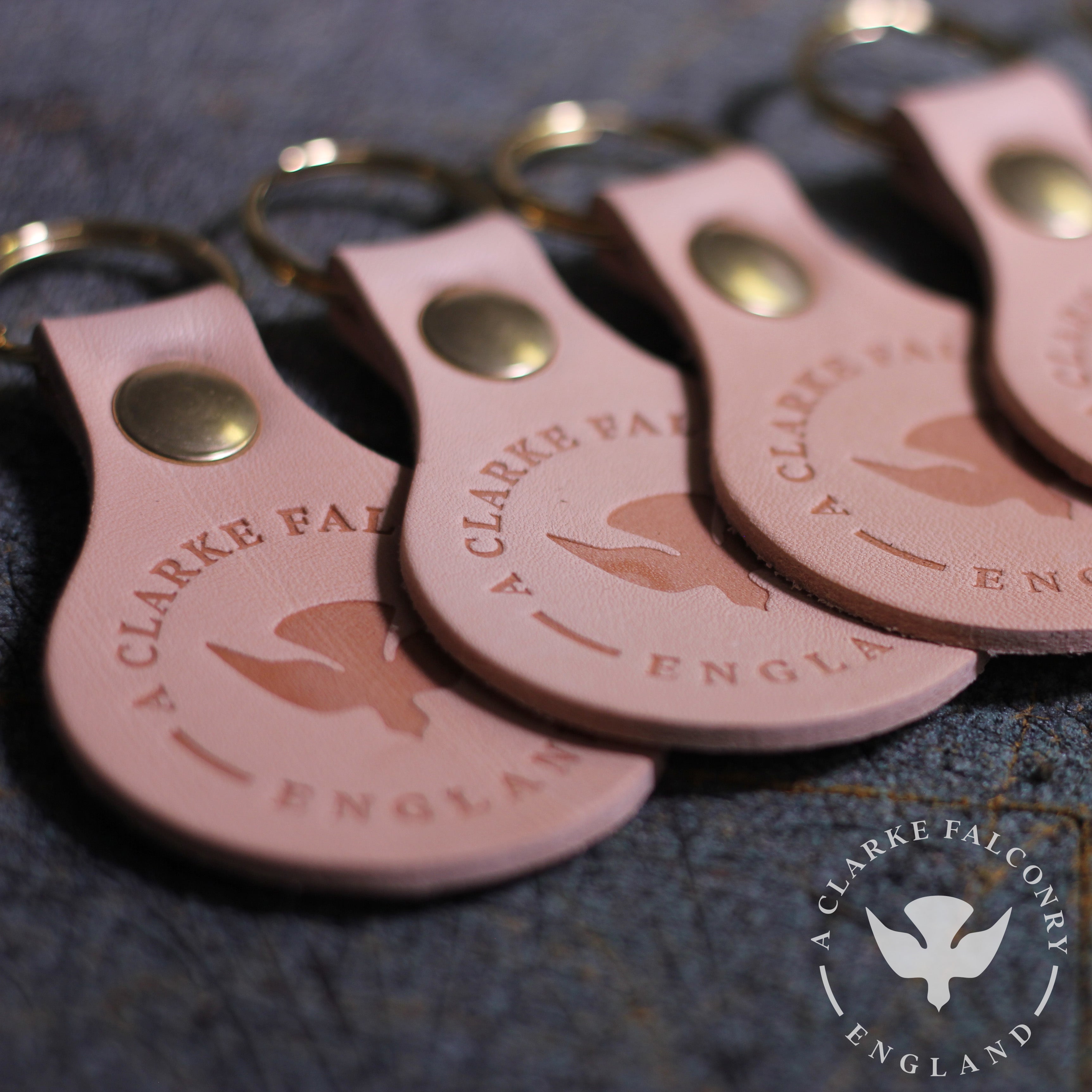 We've also been working on some new key rings with our new logo ...