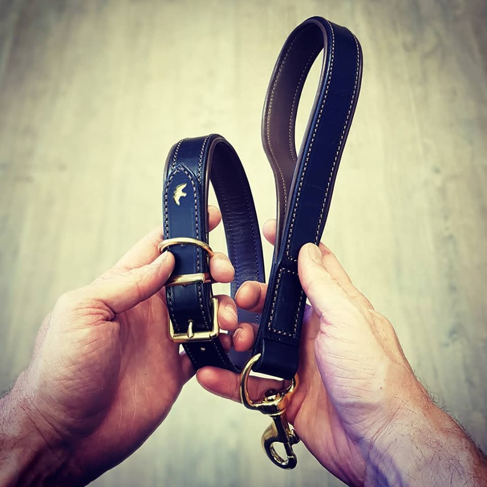 Bespoke Dog Collar and Lead for a Large German Shepherd – Ashley Clarke