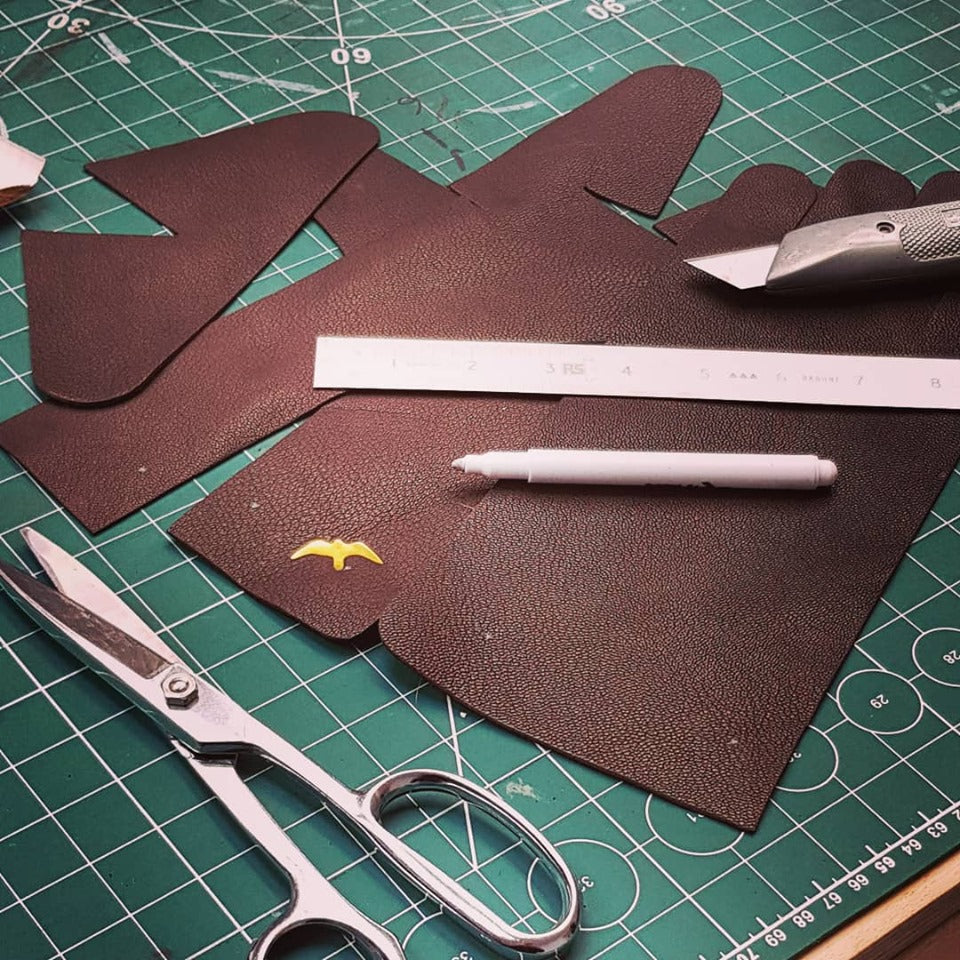 Working on a Glove Sample – Ashley Clarke