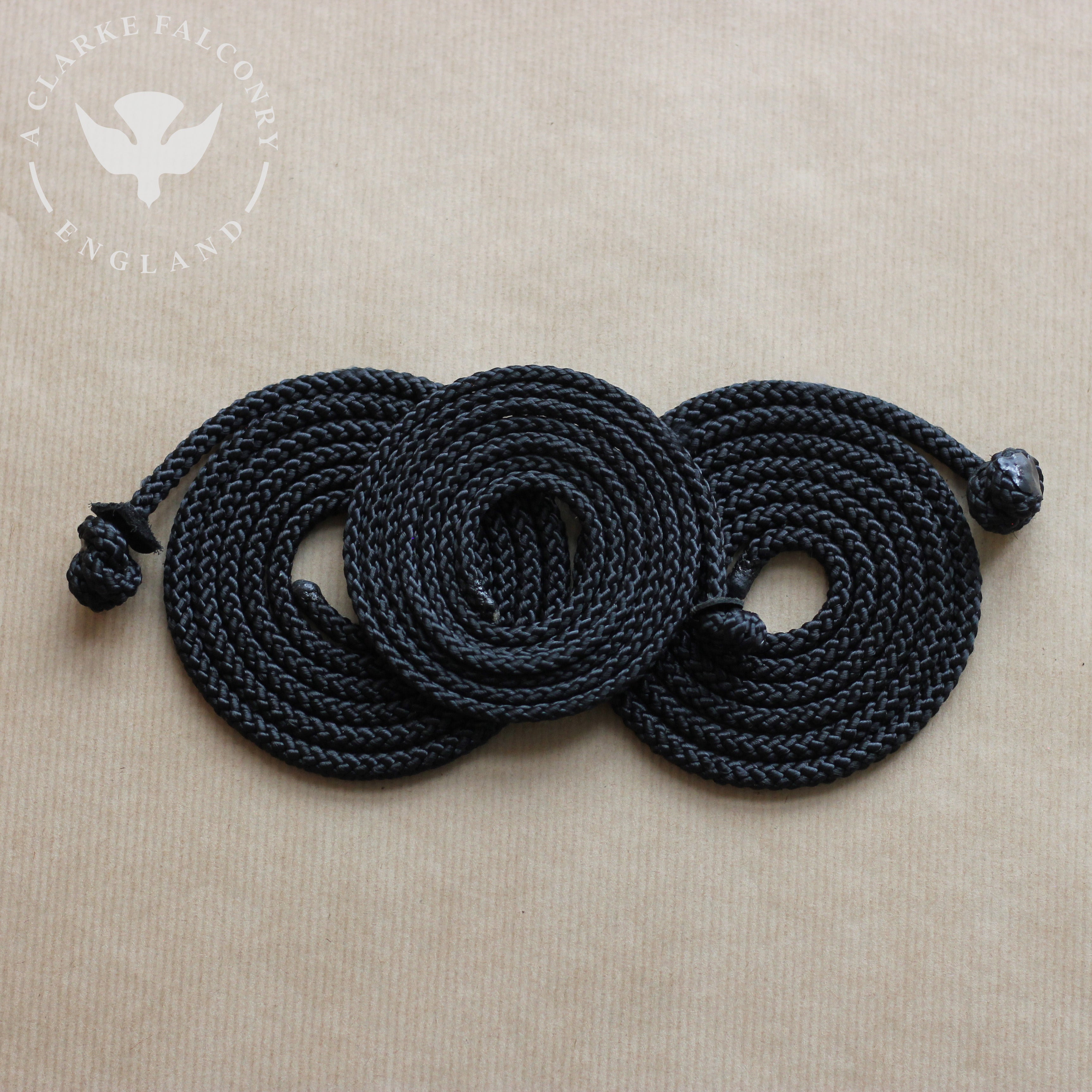 Falconry Button Leash | Made in England | Ashley Clarke